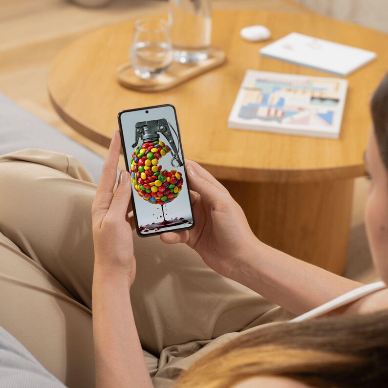 Exploded Grenade of Sweets Digital Download - Aesthetic Phone Wallpaper ...