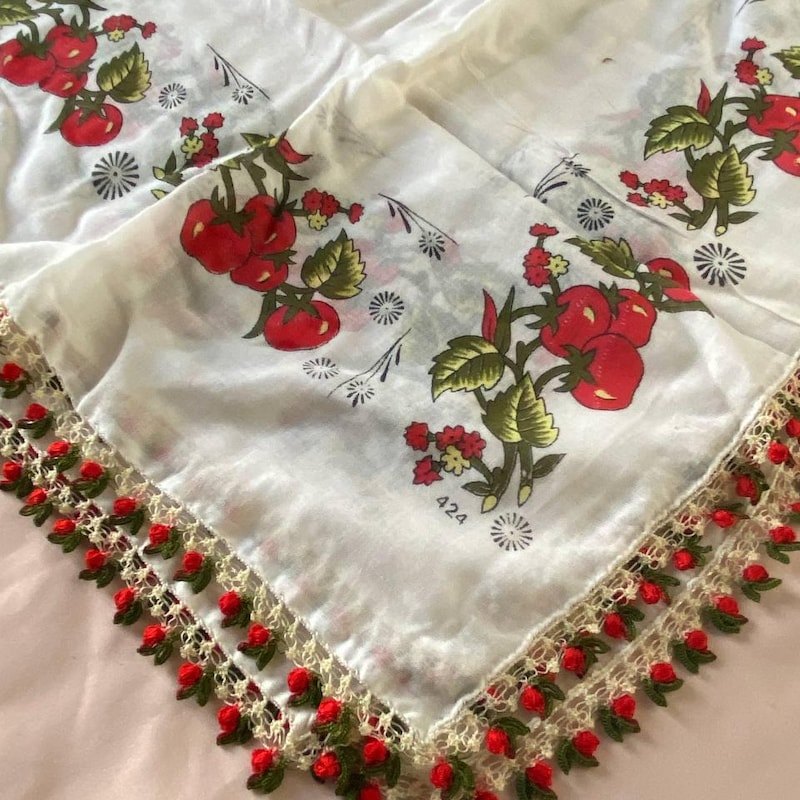 Turkish Cotton Oya Scarf - Etsy