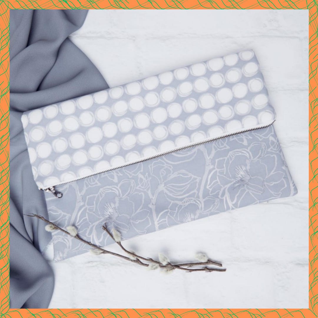 Fold Over Clutch PDF Sewing Pattern, Clutch Bag, Easy Sewing Pattern ...