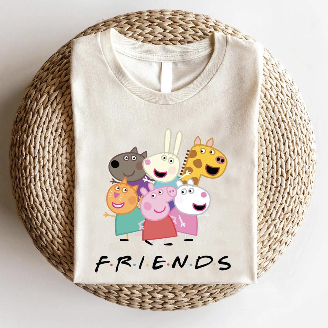 Personalized Peppa Pig, Kids Custom Shirt, Kids Peppa Pig Tee, Cozy ...