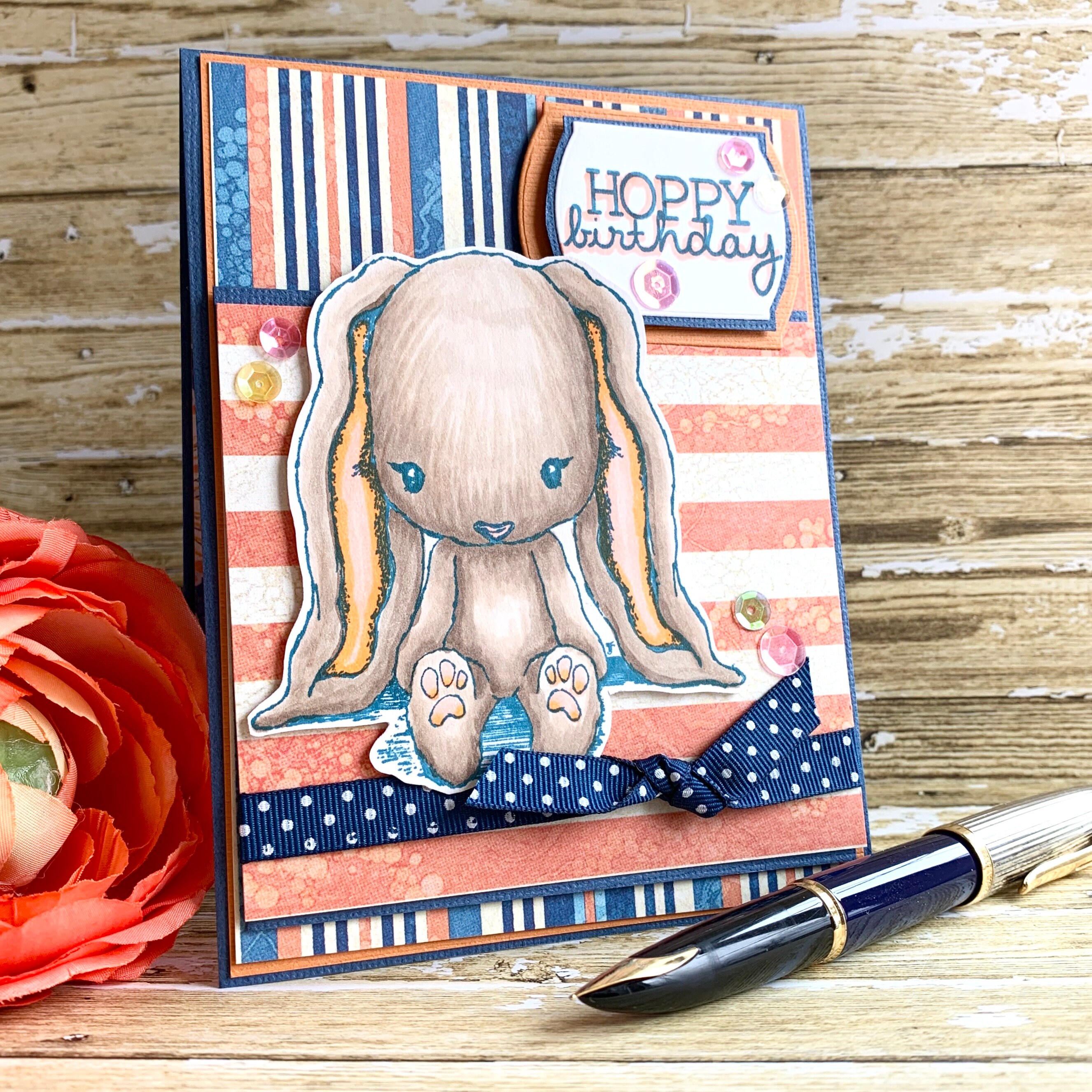 Handmade Birthday Card Entirely Hand Made Card With Hand - Etsy