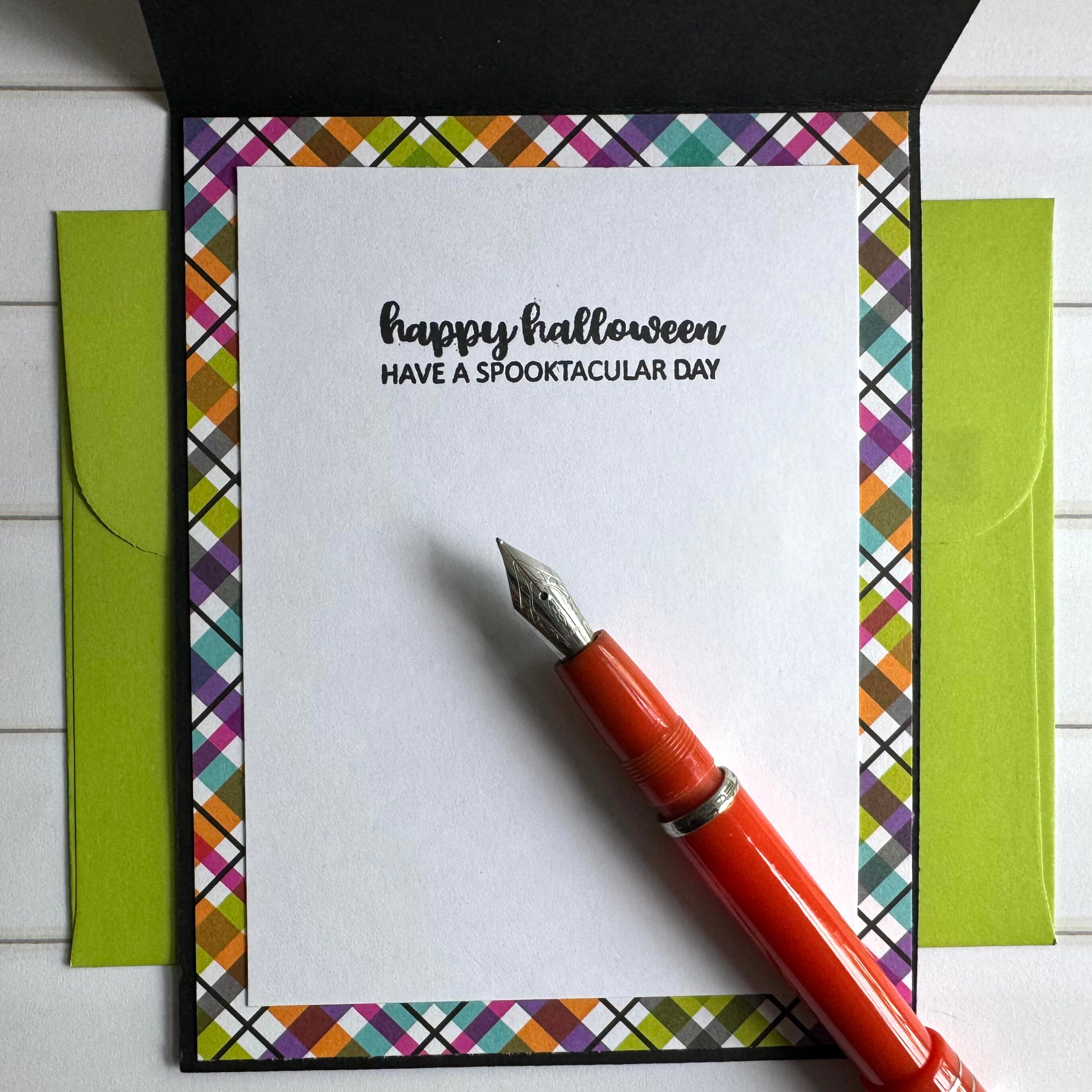 Handmade Halloween Card - Smiling Pumpkin Shaker Card With Miniature ...