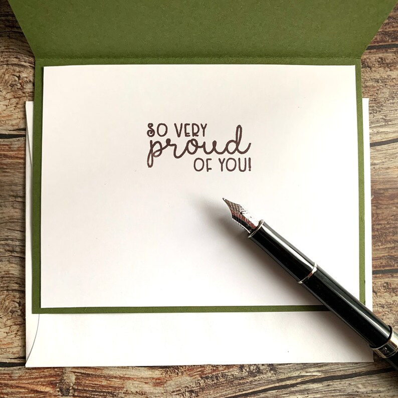 Handmade Congratulations Card a Big Yay, so Very Proud of You ...