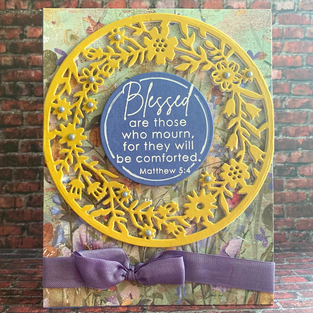 Handmade Sympathy Card - Sending Sympathy and Condolences for Grief and ...