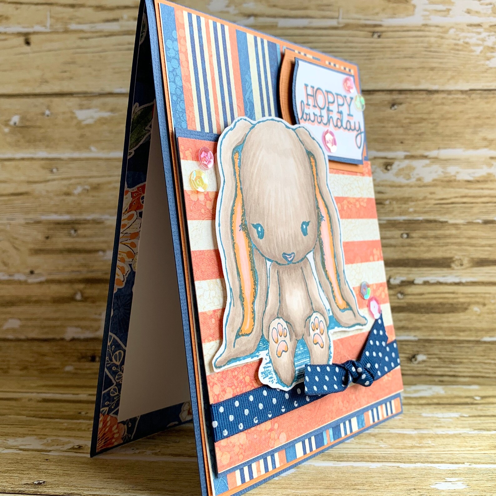 Handmade Birthday Card Entirely Hand Made Card With Hand - Etsy