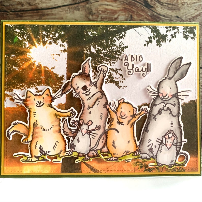 Handmade Congratulations Card a Big Yay, so Very Proud of You ...