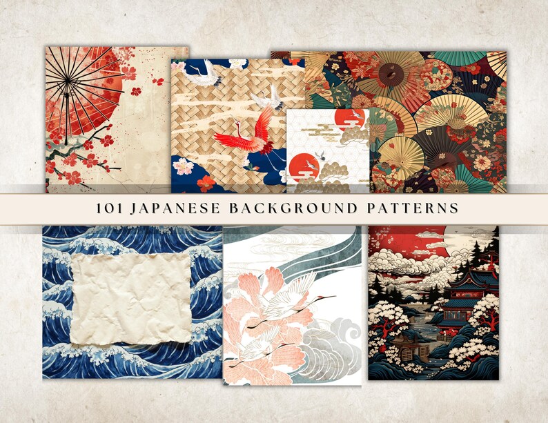 Vintage Japanese Junk Journal Ephemera Pack | 800 Pages | Printable ...