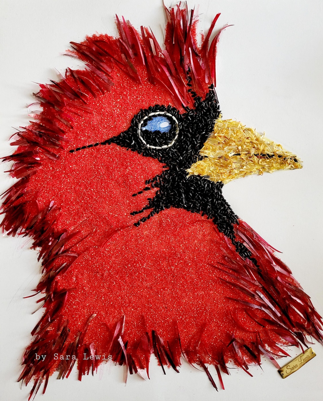 Cardinal Wall Decor - Cardinal Bird Art - Etsy
