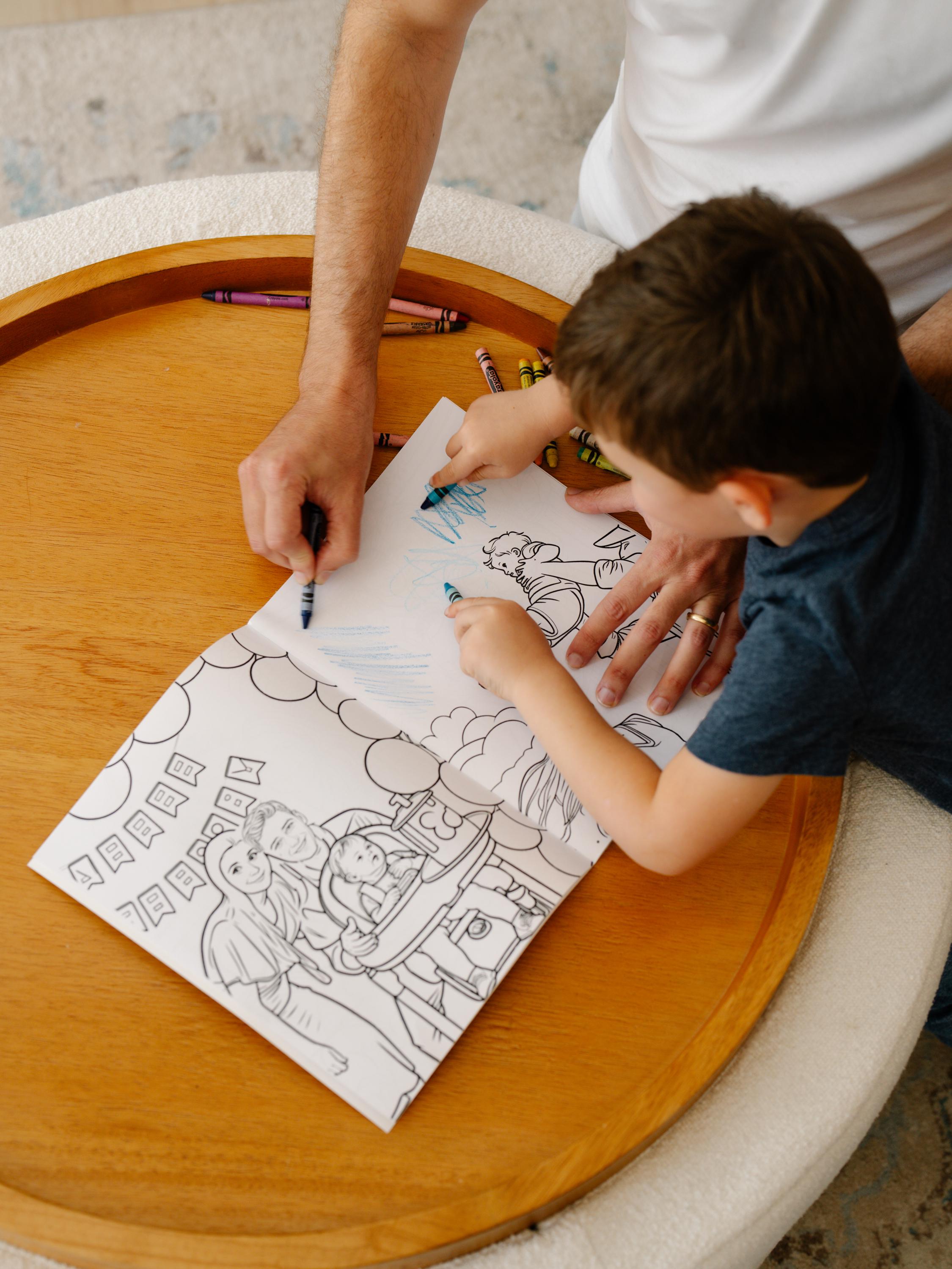 Custom Photo Coloring Book – Personalized Coloring Book for Adults ...