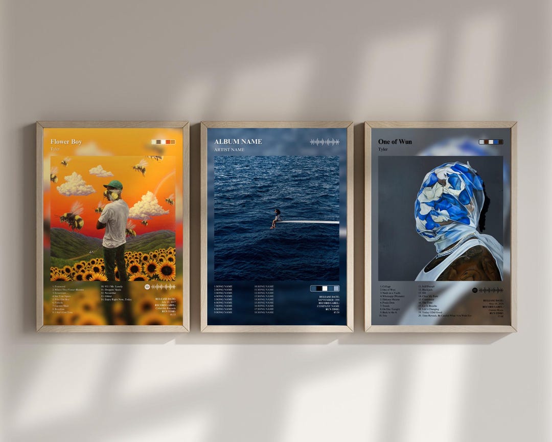 Custom Album Cover Posters I Choose Your Own Album Poster I Album Cover ...