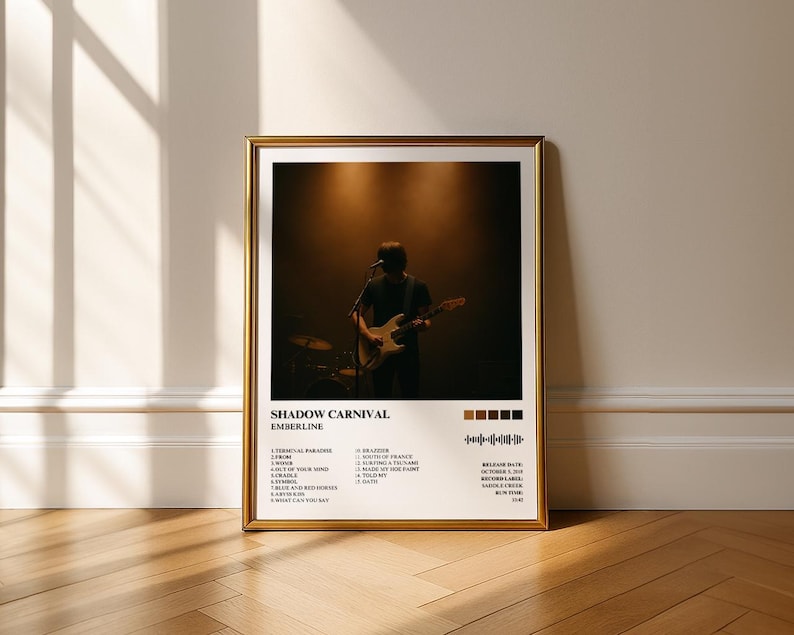 Custom Album Cover Poster | Personalized Song & Playlist Print ...
