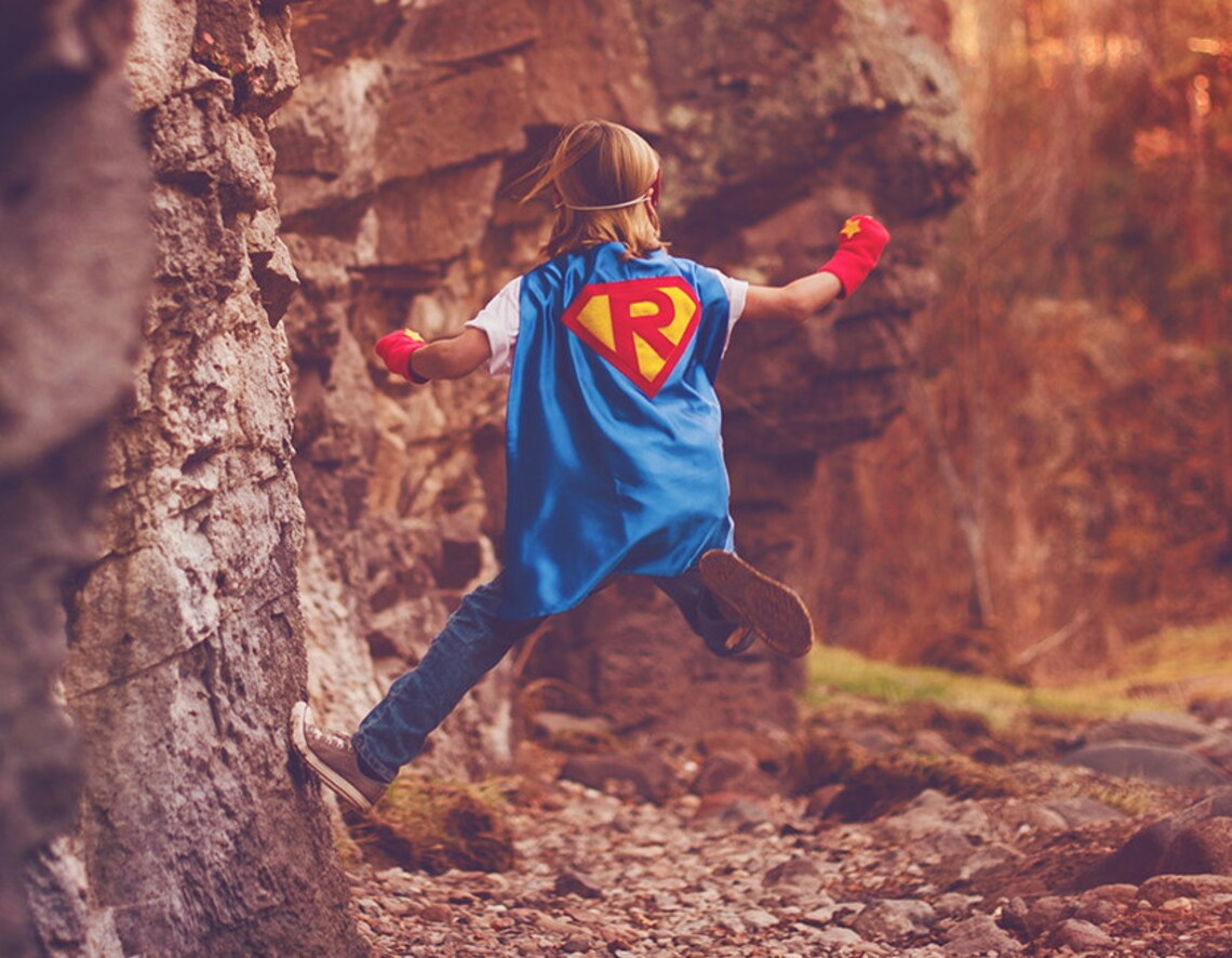 Boy Personalized Shield Cape CUSTOMIZE WITH INITIAL Kid - Etsy