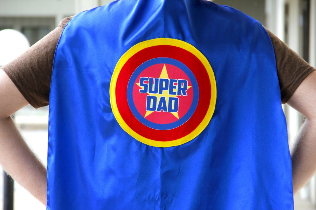 Personalized Custom Dad Cape - Ships Fast - ADULT SUPERHERO CAPE ...