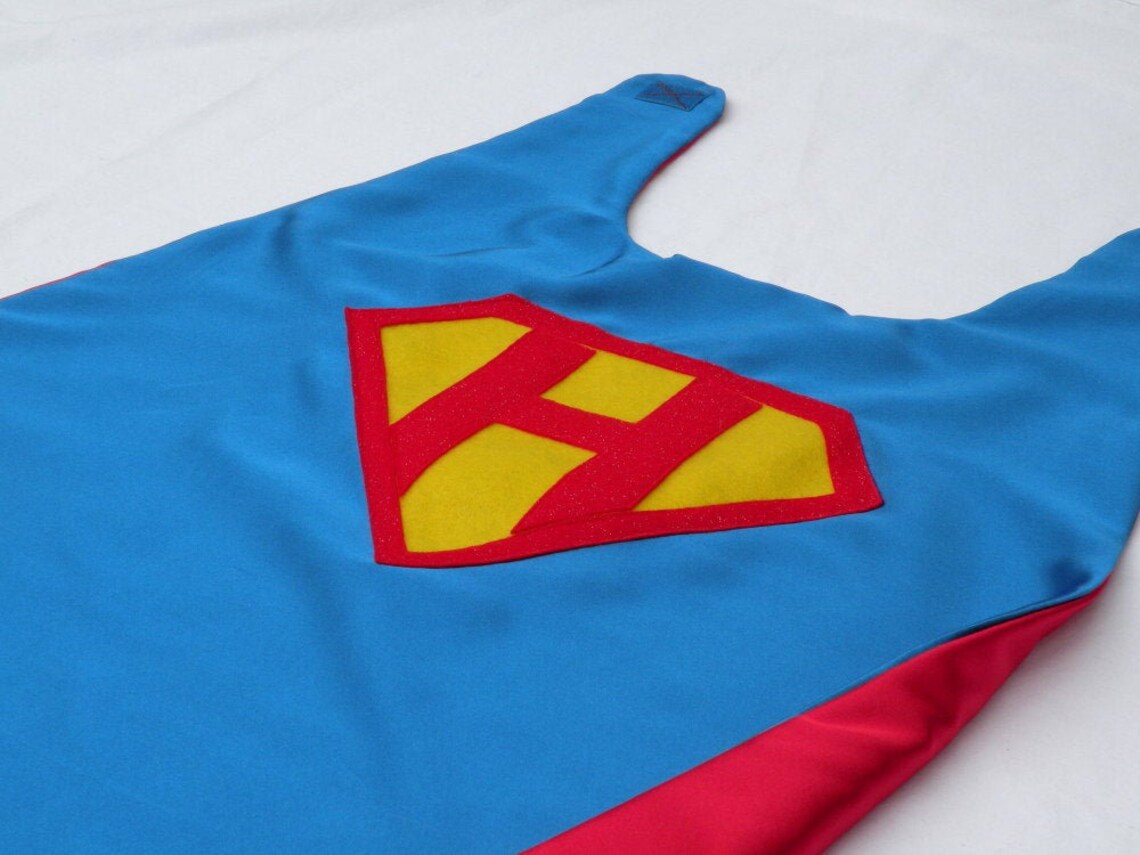 Boy Personalized Shield Cape CUSTOMIZE WITH INITIAL Kid - Etsy