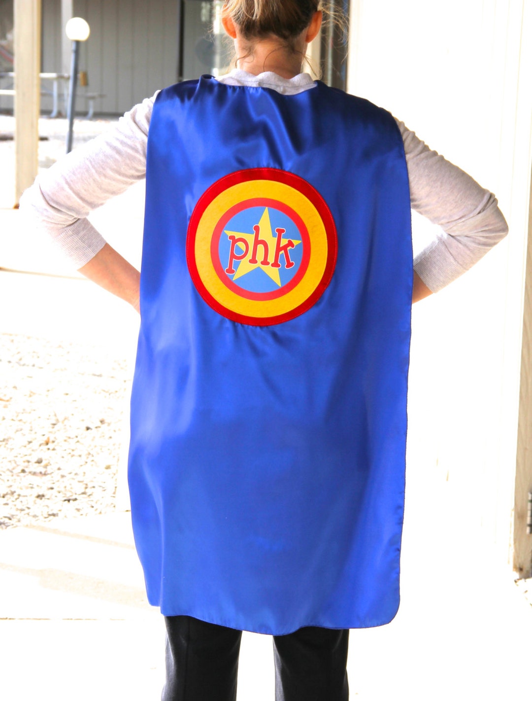 Personalized Adult SUPERHERO Cape - Add Your Business Name or ...