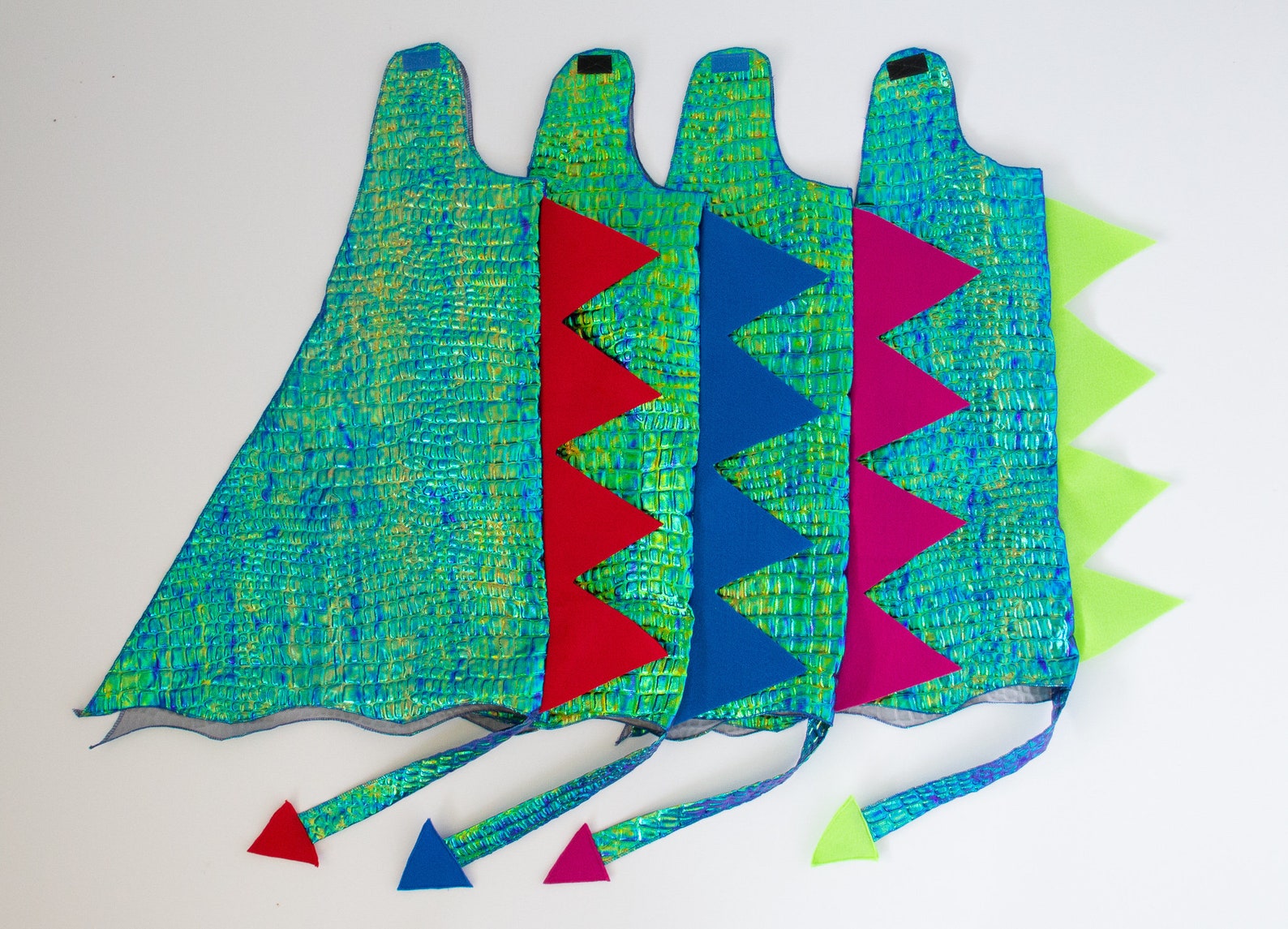 GREEN DRAGON Costume Cape With Scales and Spikes Optional | Etsy