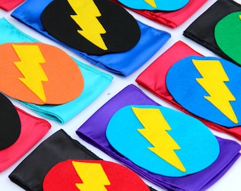 Super Hero Belt With Lightning Bolt KIDS SUPERHERO ACCESSORY | Etsy