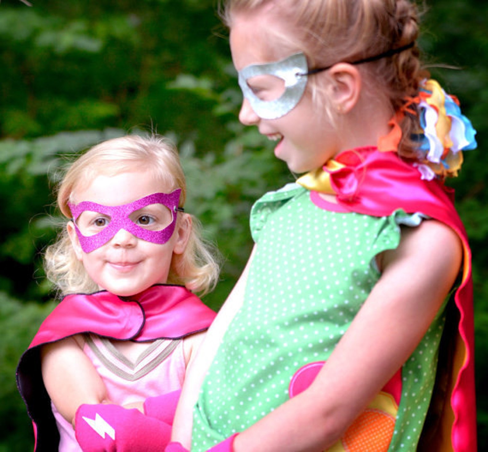 BEST SELLING Superhero MASK Set of 5 Lightning Bolt Masks - Etsy