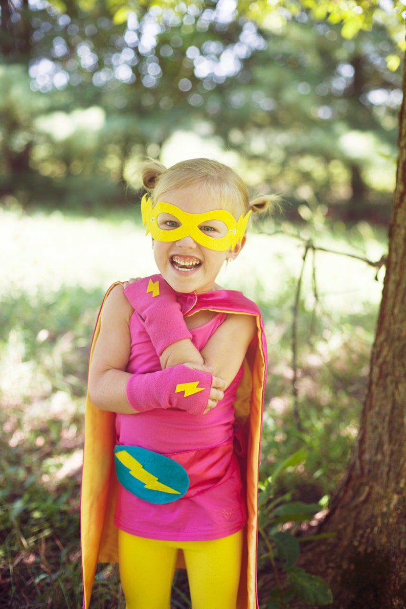 Super Hero Belt With Lightning Bolt KIDS SUPERHERO ACCESSORY - Etsy