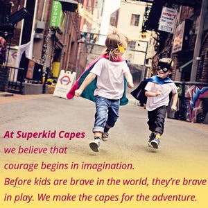 Personalized Superhero Cape for Kids, Full Name Cape, Custom Kids ...
