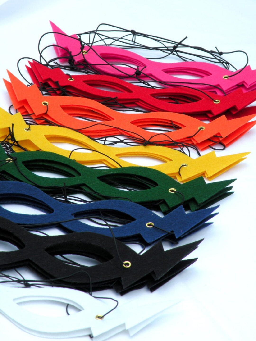 Felt Superhero Masks – Kids Party Favors, Adjustable Fit, 13 Colors - Etsy