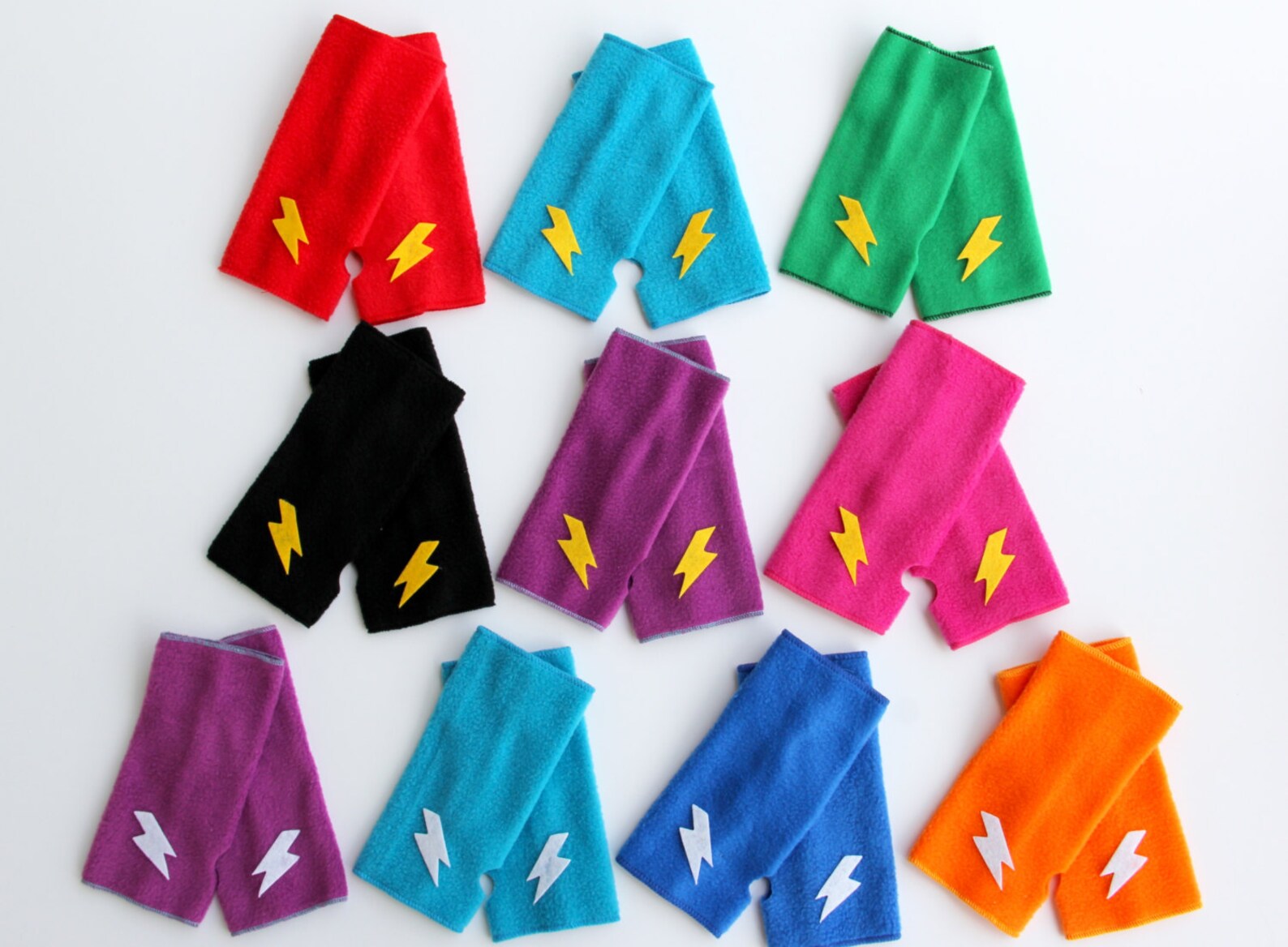 Kids Superhero Power Cuffs Fingerless Gloves Superhero Accessory ...