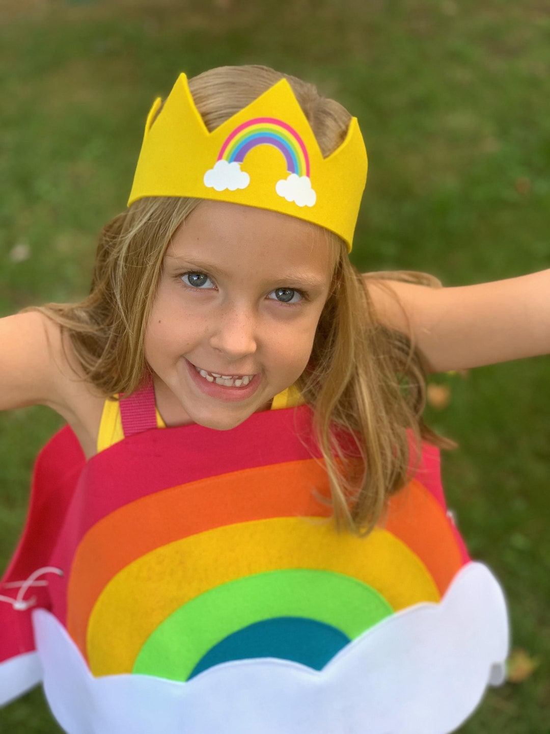 Kids Rainbow Costume for Halloween, Parties & Dress-up – Baby and ...