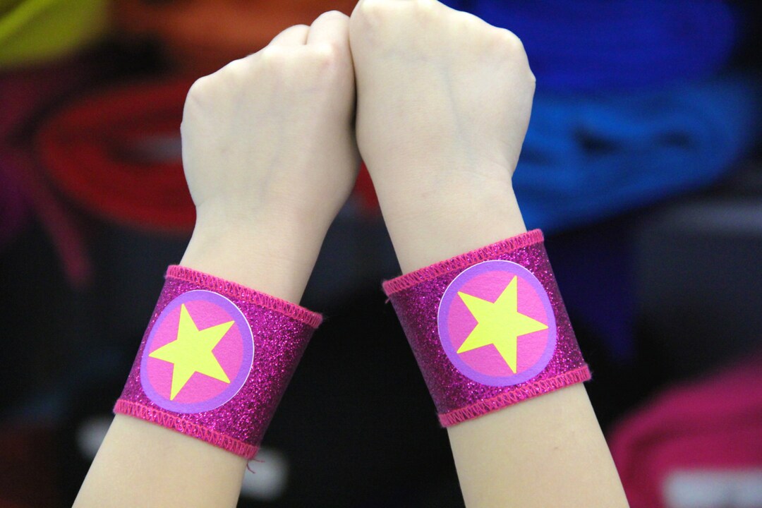 Girls Superhero Accessories New Kids Lightining Bolt or Super Star ...