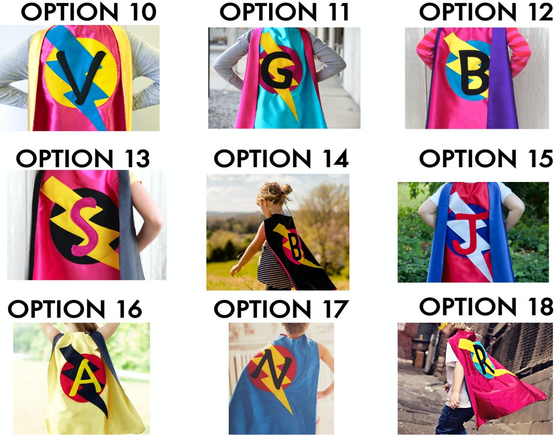 Superhero Cape Girls Superhero Cape Double Sided With - Etsy