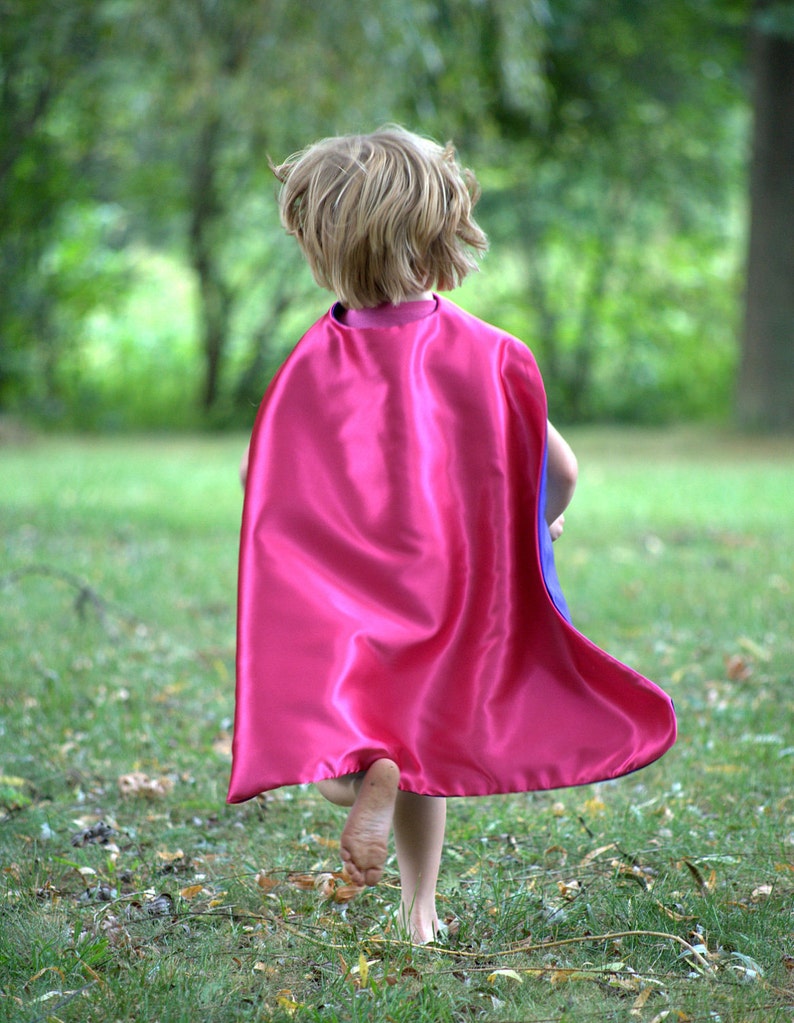 SHIPS FAST Childrens Capes Blank REVERSIBLE Super Hero Cape - Etsy