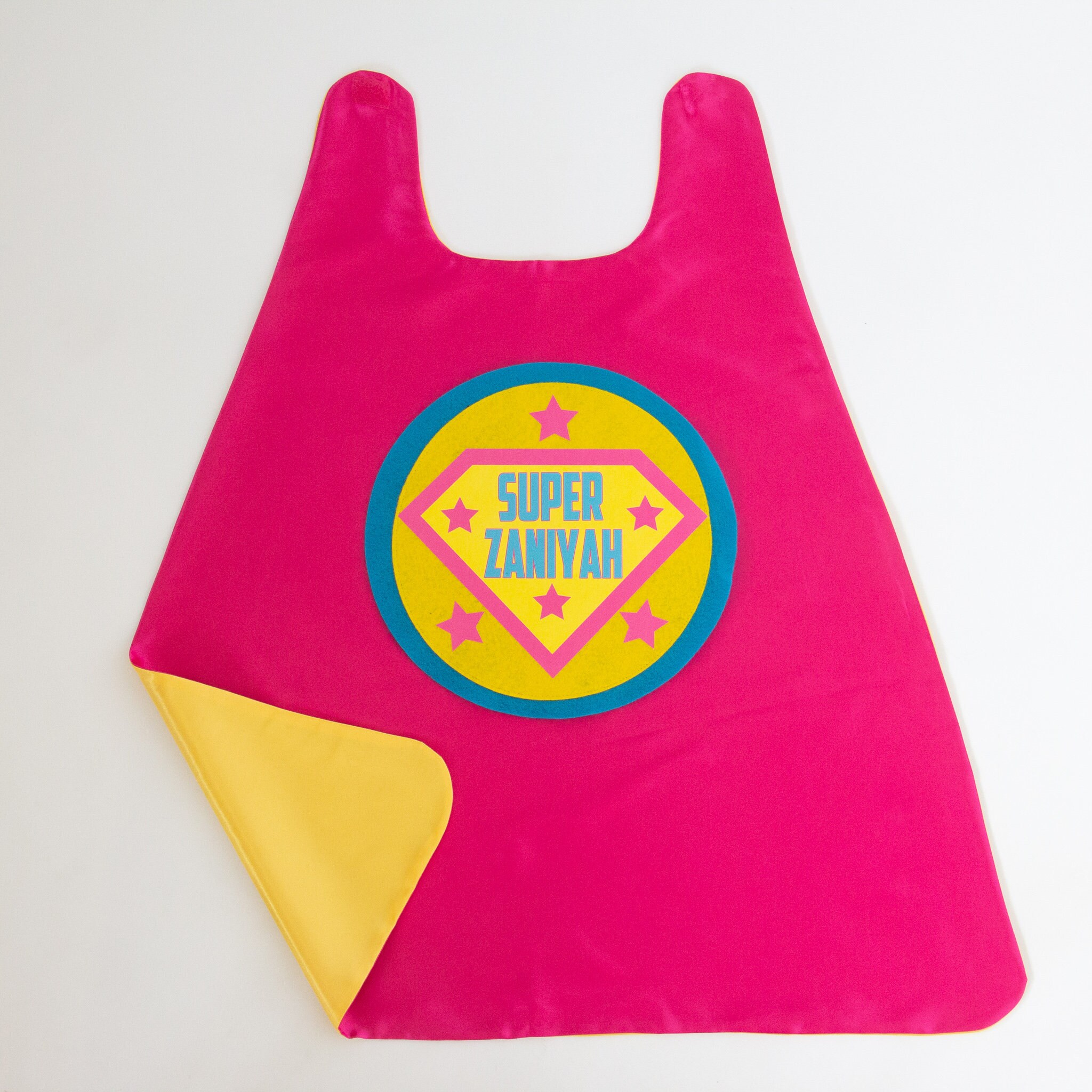 FULL NAME Custom Shield Cape Kids Personalized Superhero - Etsy