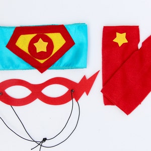 3 PIECE Hero ACCESSORY SET Includes 1 Shield Belt Matching Fingerless ...