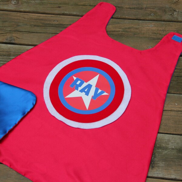 Captain America Cape - Etsy