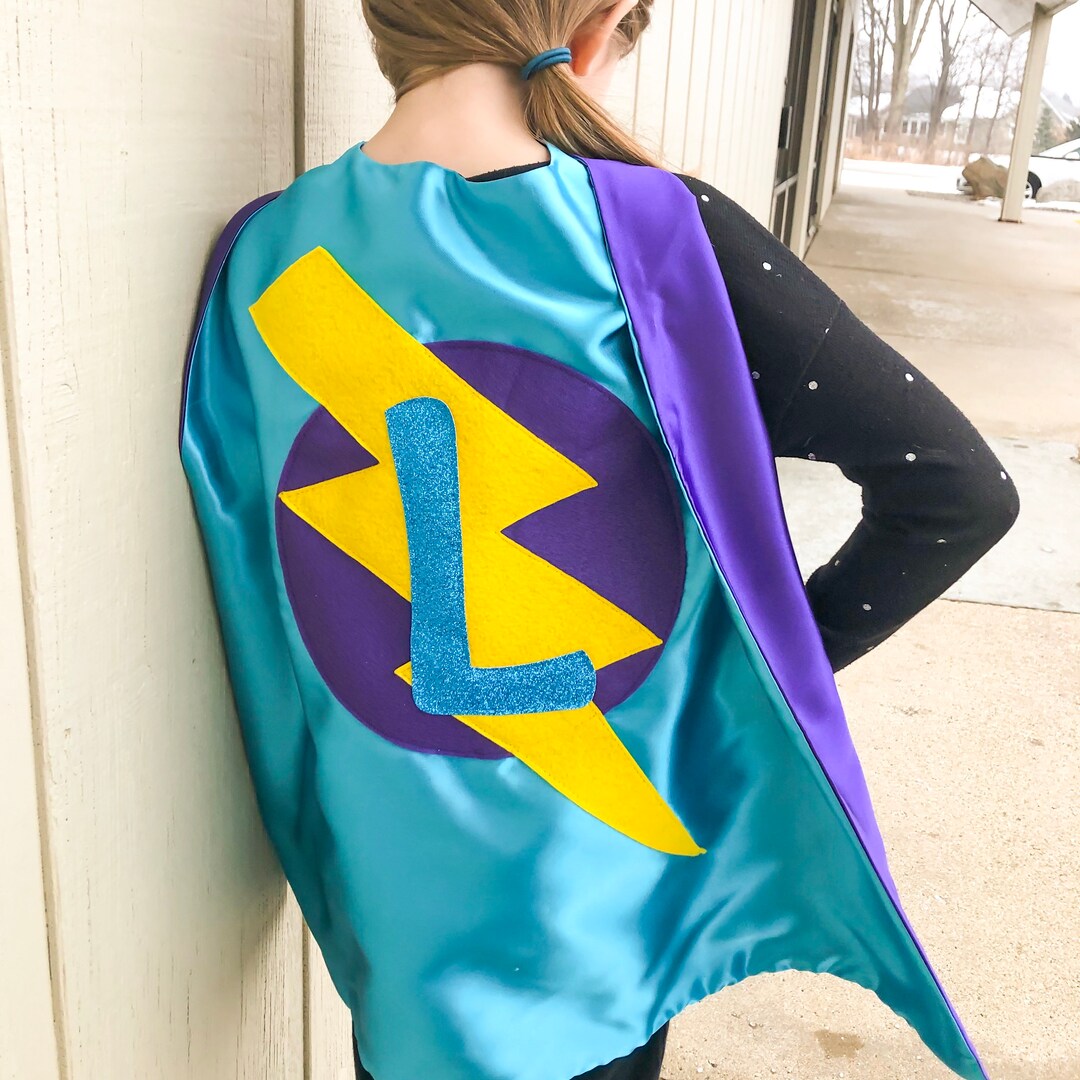 SPARKLE Girls Personalized Superhero Cape - Perfect Kids Birthday Kids ...