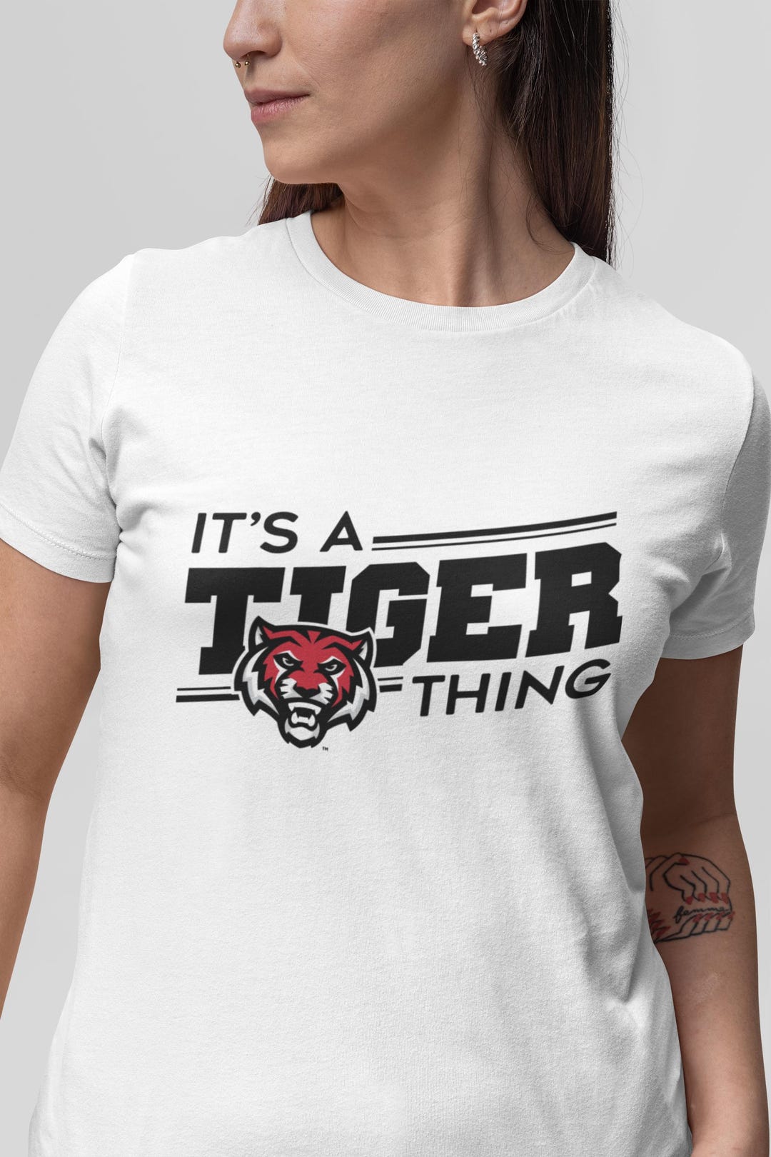 ADM It's a Tiger Thing Shirt: School Spirit Team Tee - Etsy
