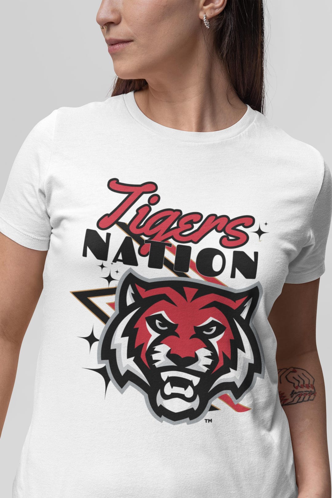 KIDS ADM Tiger Nation Shirt: School Spirit Team Tee - Etsy