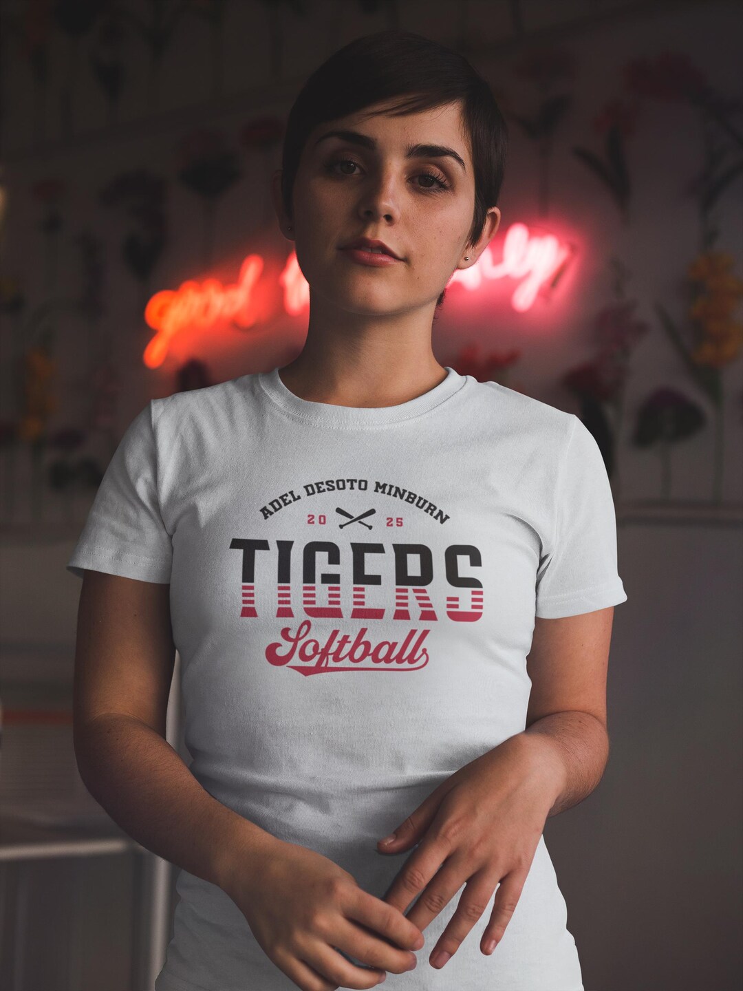 ADM Tigers Softball Shirt, Tiger School Mascot Shirt, School Team Shirt ...