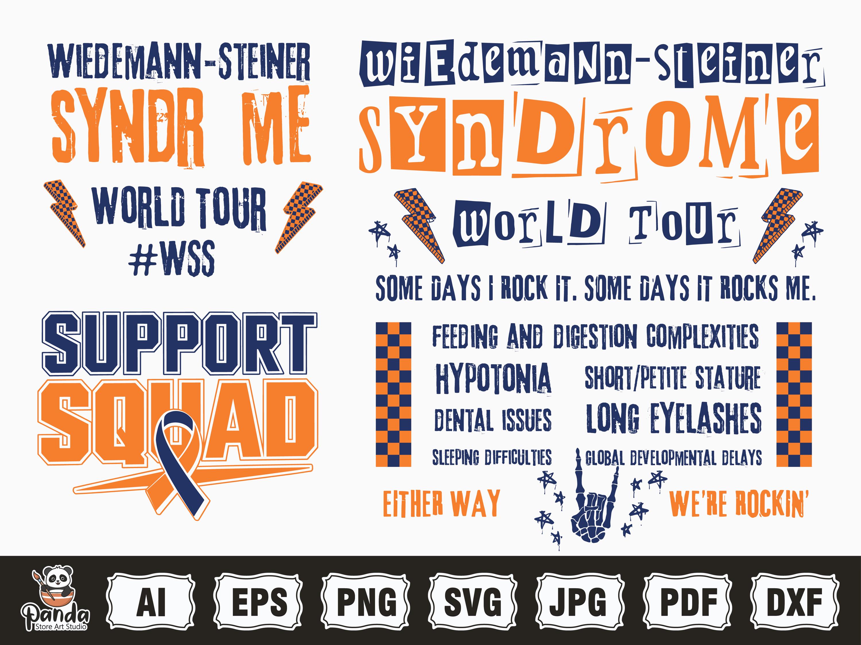 Wiedemann-steiner Syndrome Svg Png Bundle, Wiedemann Syndrome Png Shirt ...