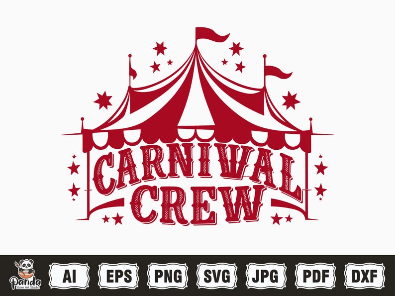 Carnival Crew Svg, Circus Crew Svg, Carnival Crew Svg Birthday Shirt ...