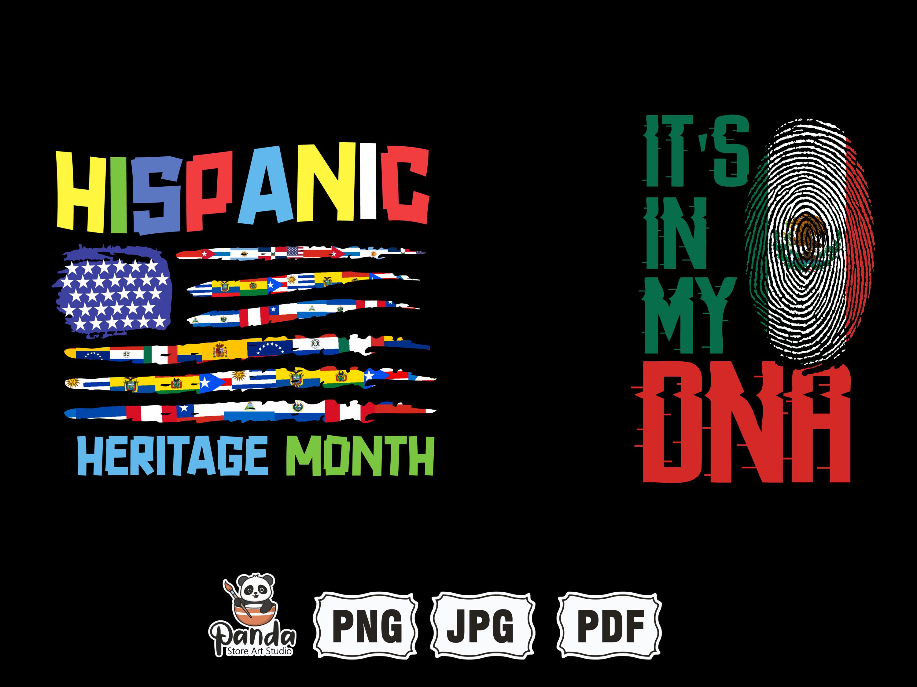 Hispanic Heritage Month Png, Hispanic Heritage Sunflower PNG Bundle ...