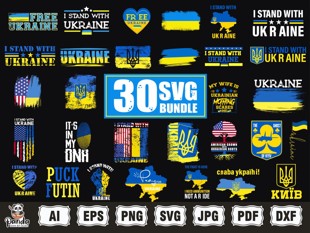 I Stand With Ukraine Svg, Ukraine SVG Bundle, Ukraine Svg, Peace Svg ...