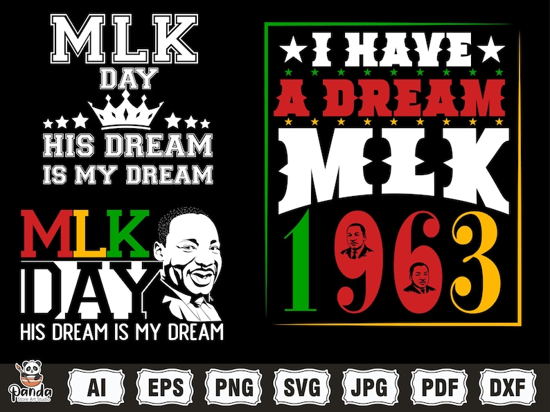 MLK Day SVG Huge Bundle, Black History Month Designs, Martin Luther ...