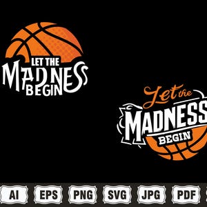 Let the Madness Begin Png, March Madness Png, College Basketball Png ...