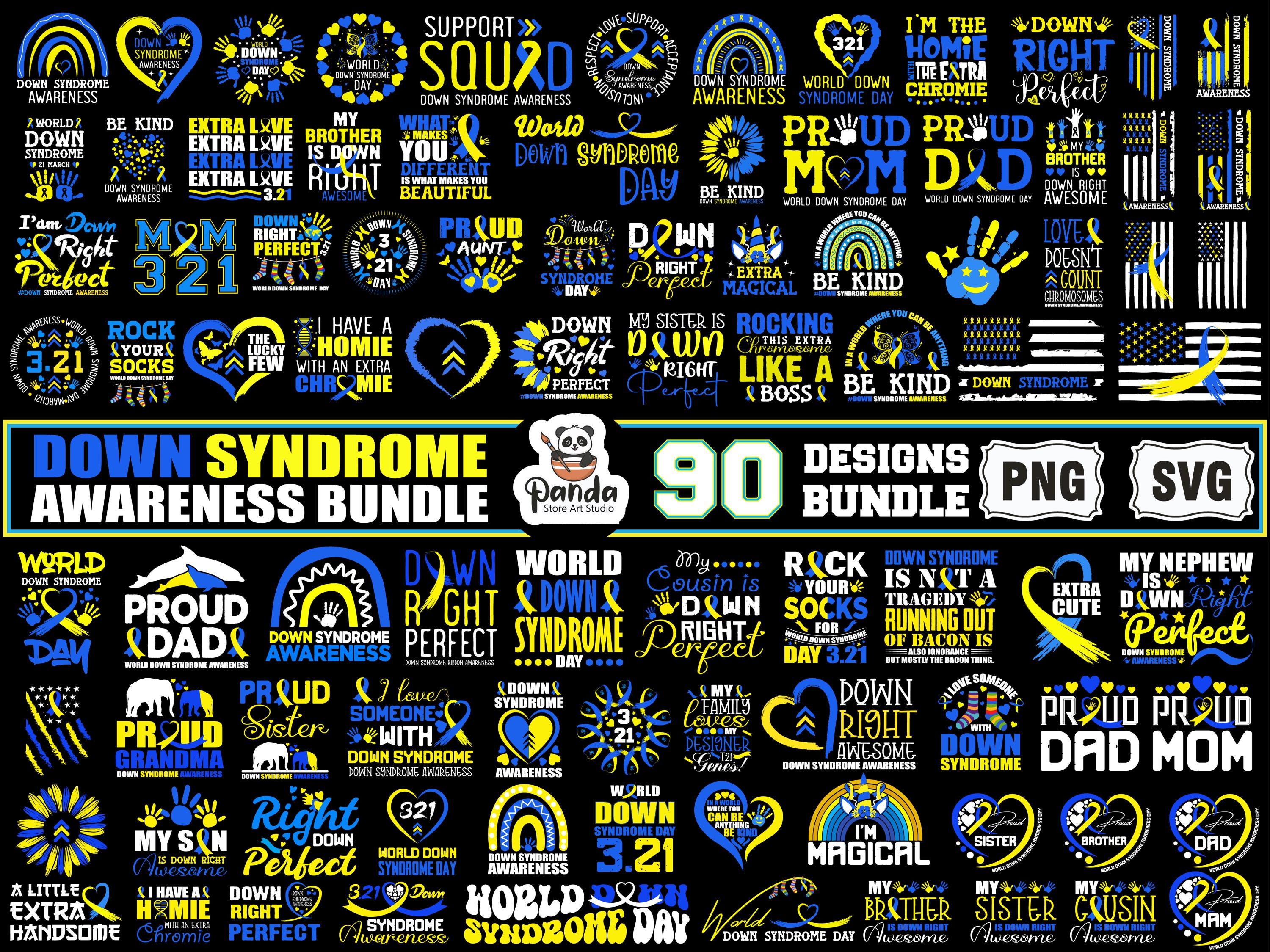 Down Syndrome SVG PNG Huge Bundle, Awareness Socks 21 March Svg, Down Syndrome Svg,down Syndrome ...