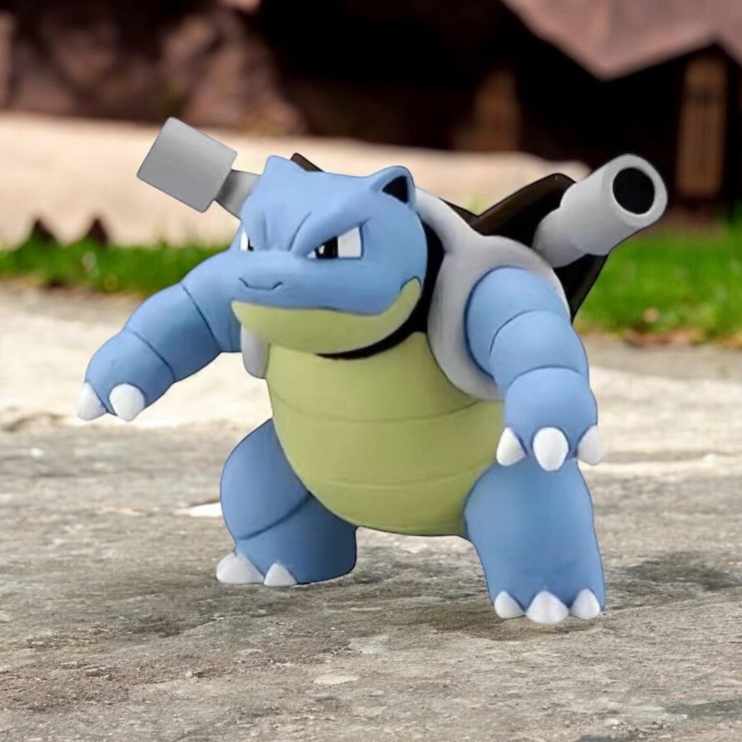 Blastoise Action Figure – Perfect for Pokémon Fans & Collectors - Etsy