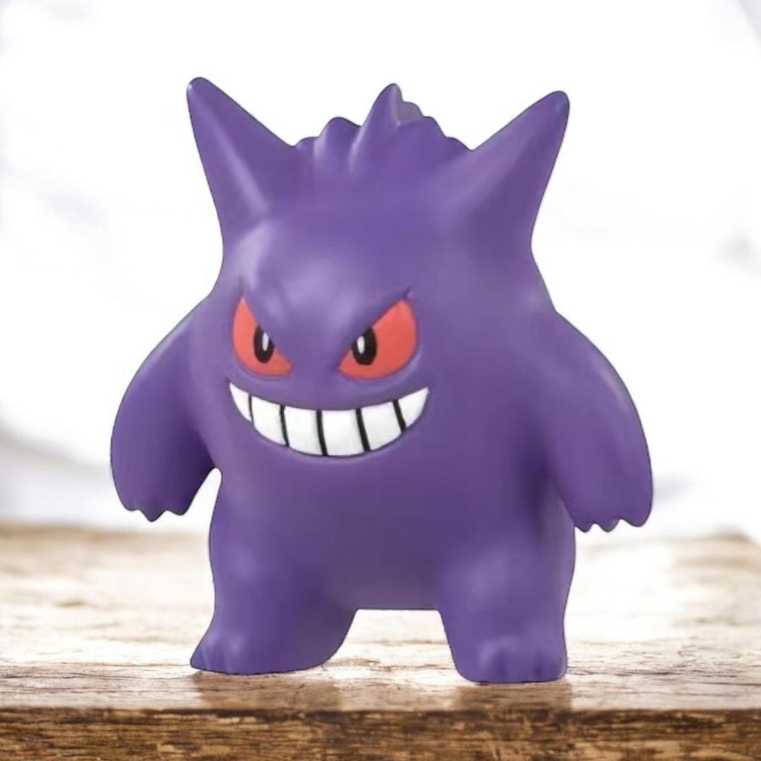 Gengar Collectible Figure – Spooky & Iconic Pokémon Model - Etsy