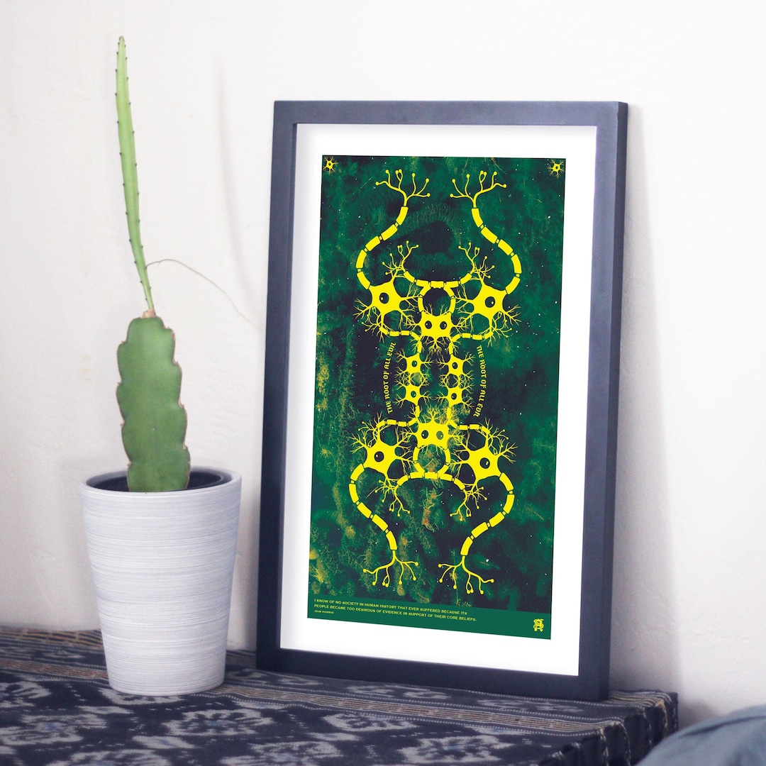 The Root of All Evil Poster - Etsy