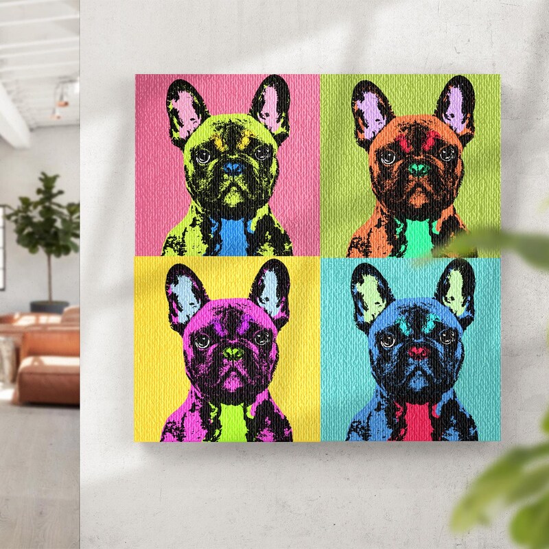 Pop Art Pet Portrait - Etsy