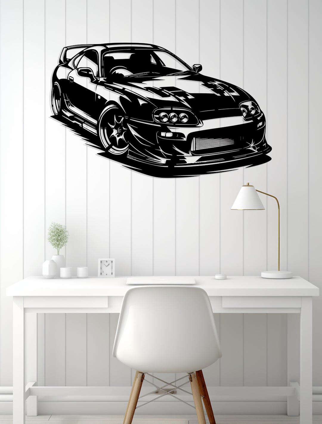 JDM Sports Car Metal Wall Art,turbo Car Garage Decor,drift Car Wall ...