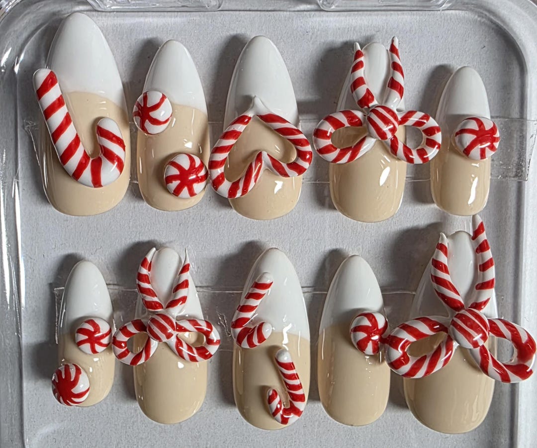 Deck Your Nails With Sweet Style! - Etsy